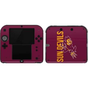 skinit decal gaming skin compatible with 2ds - officially licensed college sun devils mascot design