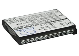 nubodi replacement for battery ricoh ds-6365 dm-6370, ds-6365, sl-58, sl-68