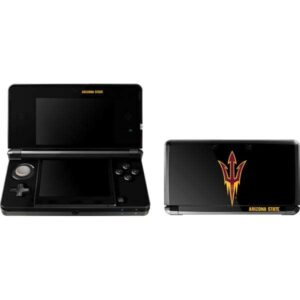 skinit decal gaming skin compatible with 3ds (2011) - officially licensed college asu pitchfork design