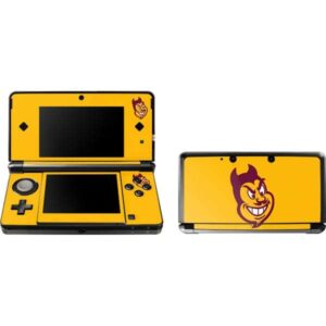 skinit decal gaming skin compatible with 3ds (2011) - officially licensed college asu sparky design