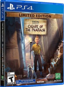 tintin reporter: cigars of the pharaoh - limited edition (ps4)