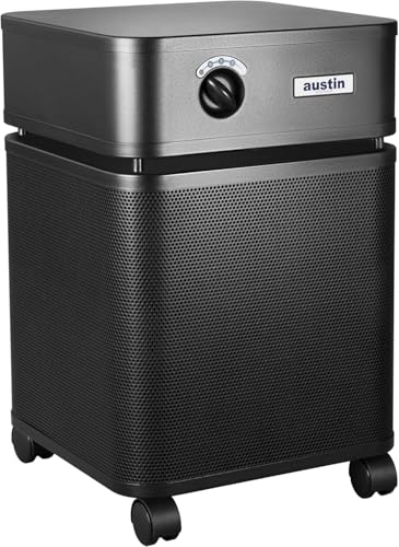 Austin Air Healthmate Plus - Powerful Air Purifier with HEPA Medical-Grade Filtration System, Eliminate Harmful Airborne Contaminants, (Black)