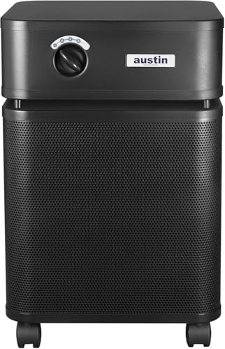 Austin Air Healthmate Plus - Powerful Air Purifier with HEPA Medical-Grade Filtration System, Eliminate Harmful Airborne Contaminants, (Black)