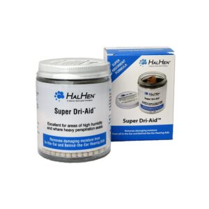 hal-hen super dri aid hearing aid dehumidifier - single dryer