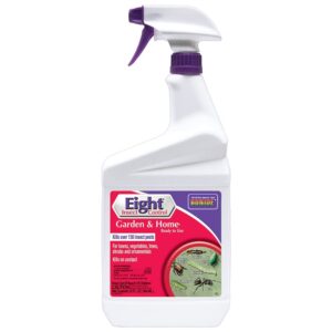 bonide 428 eight insect control garden & home outdoor insecticide, kills beetles, ants, aphids, 32 oz. read - quantity 1