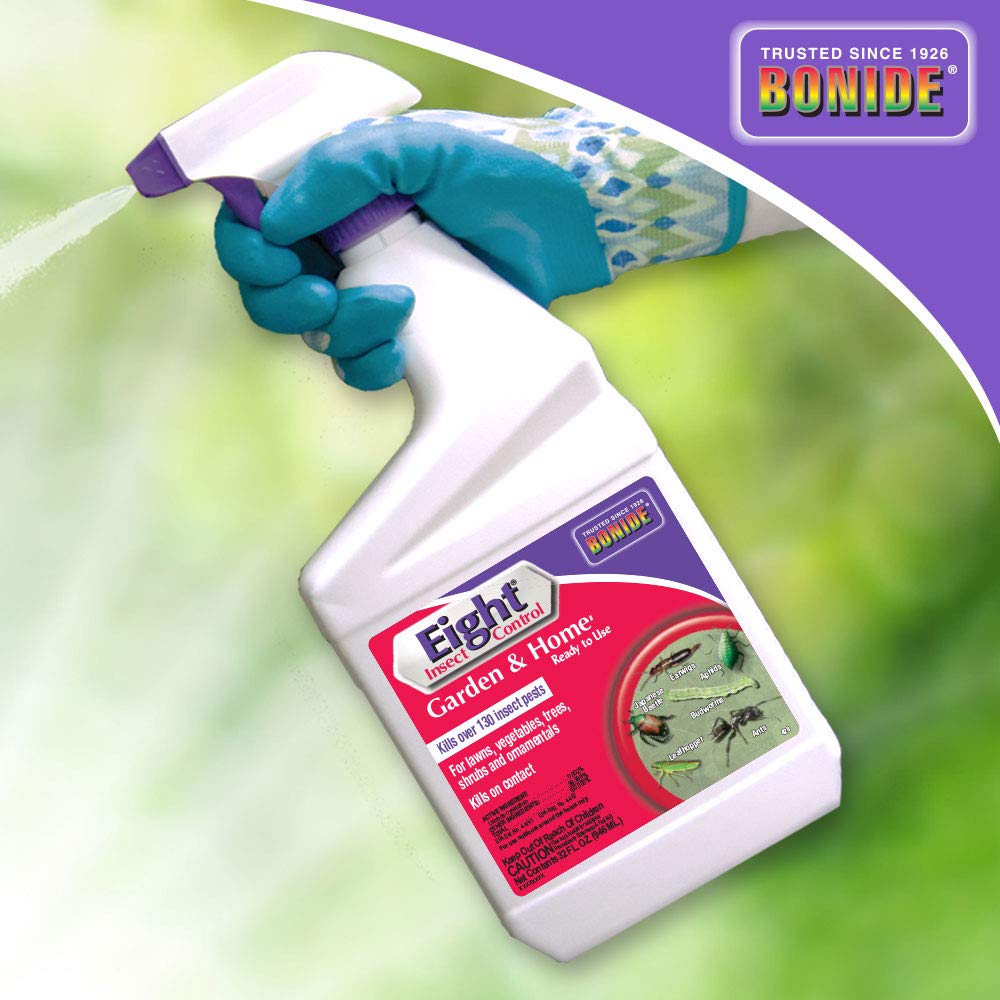 Bonide 428 Eight Insect Control Garden & Home Outdoor Insecticide, Kills Beetles, Ants, Aphids, 32 oz. Read - Quantity 1