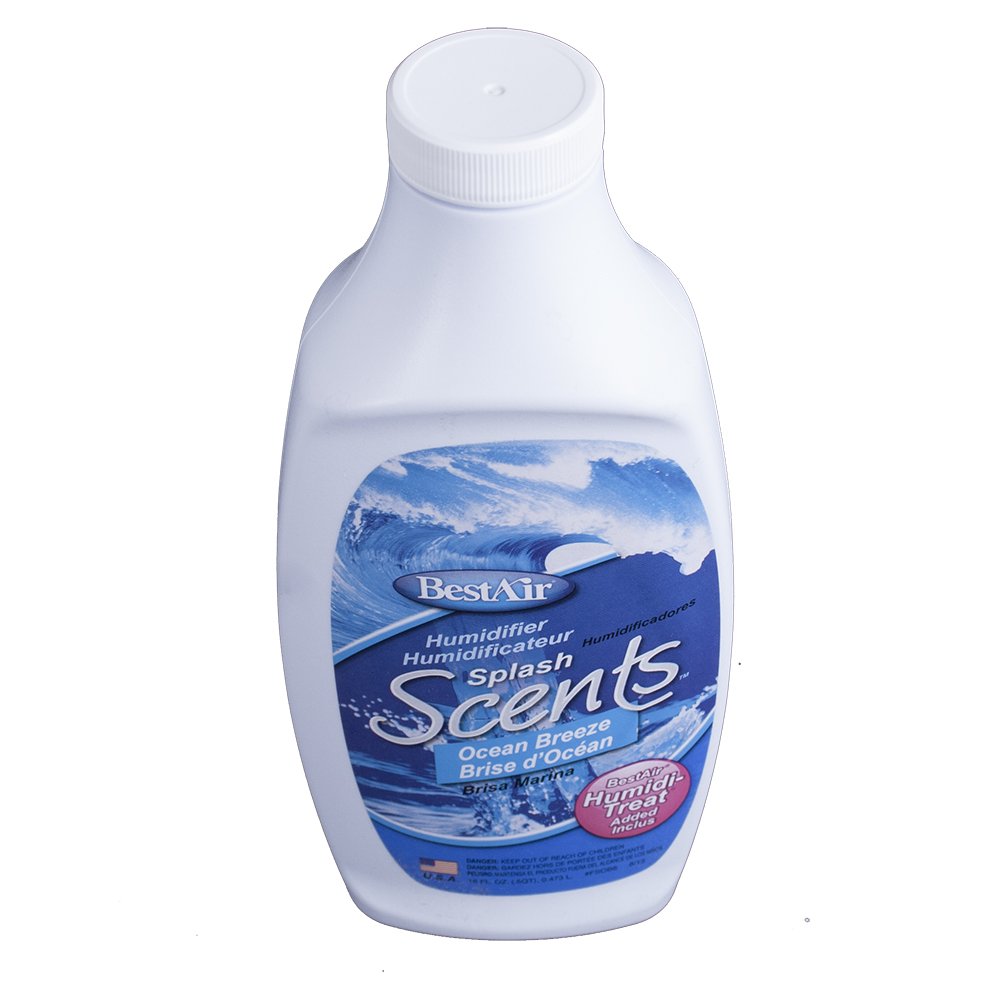 BestAir FSOB6, Ocean Breeze Splash Scents and Water Treatment, 16 oz