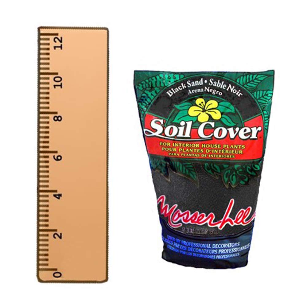 Mosser Lee ML1112 Black Sand Soil Cover, 5 lb.