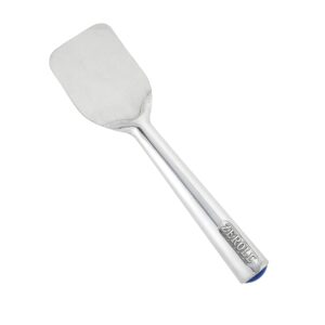 zeroll original tubmate aluminum ice cream spade for leveling tubs packing and hand-mixing, self-defrosting fluid-filled handle longer-lasting thicker blade made in usa, 9-inch, silver