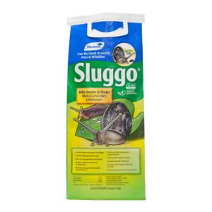 monterey sluggo snail & slug killer, omri listed for organic gardening - 10 lbs