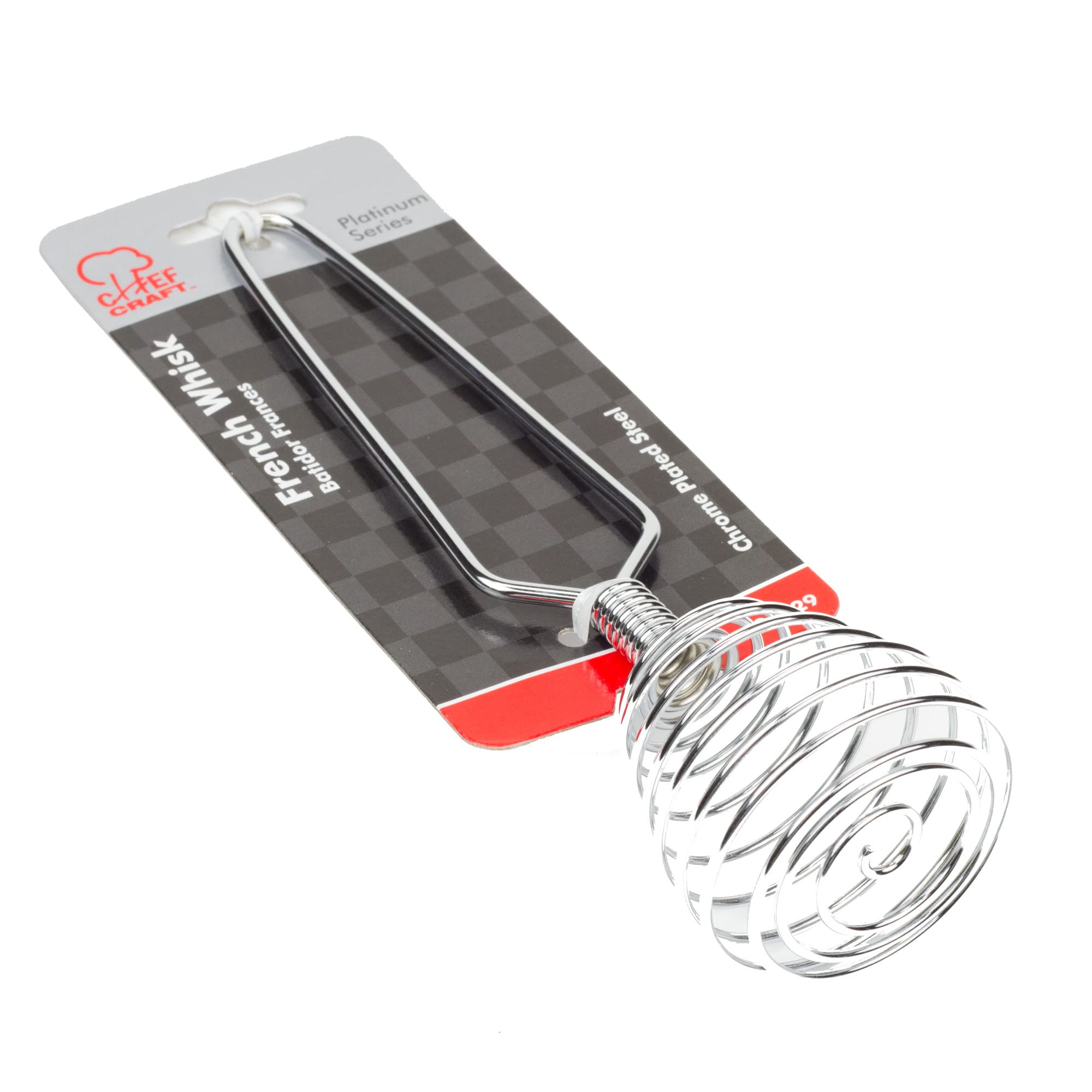 Chef Craft Select French Egg Whisk, 7.25 inches in Length, Stainless Steel