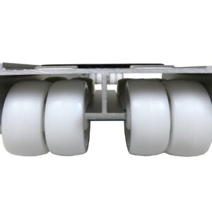 Shepherd Hardware 9603 Adjustable Aluminum Appliance Rollers, 2-Pack