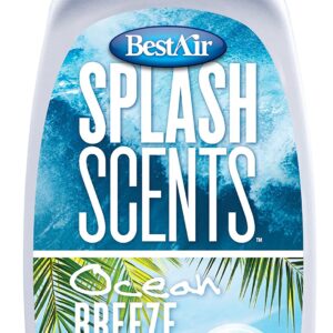 BestAir FSOB6, Ocean Breeze Splash Scents and Water Treatment, 16 oz