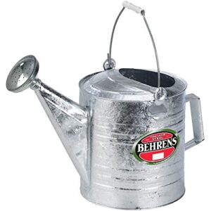 behrens 208 2-gallon steel watering can, silver