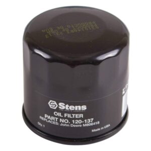 stens 120-137 oil filter, black