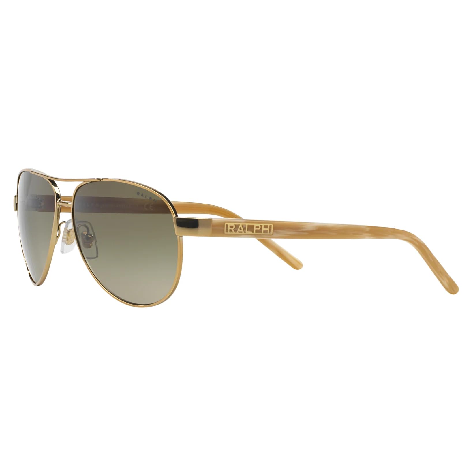 Ralph Sunglasses - 4004 / Frame: Gold Cream Lens: Brown Gradient