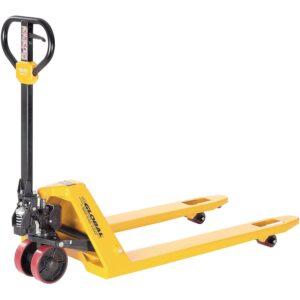 global industrial pallet truck, 5500 lb. capacity, 21 x 36