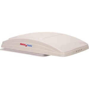 maxxair 0007000k maxxfan deluxe fan with remote and white lid