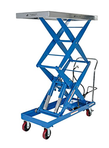 Vestil AIR-1500-D Carbon Steel Air Cart 1500 Lb. Capacity Silver