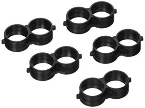 orbit 65443 1/2" drip irrigation drip figure 8 end clamp, 5 pack