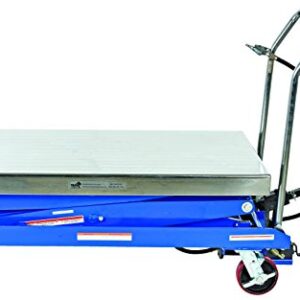 Vestil AIR-1500-D Carbon Steel Air Cart 1500 Lb. Capacity Silver