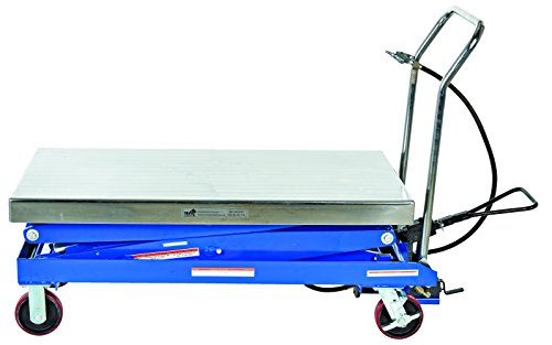 Vestil AIR-1500-D Carbon Steel Air Cart 1500 Lb. Capacity Silver