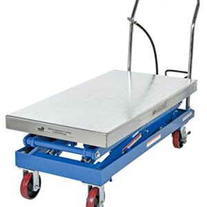 Vestil AIR-1500-D Carbon Steel Air Cart 1500 Lb. Capacity Silver