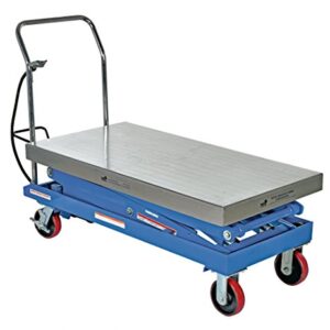 Vestil AIR-1500-D Carbon Steel Air Cart 1500 Lb. Capacity Silver