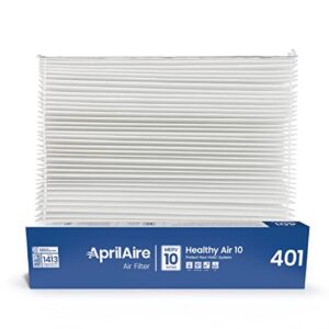 aprilaire 401 replacement furnace filter for aprilaire 2400, space-gard 2400 whole-house air purifiers - merv 10, 16x25x6 air filter (pack of 1)