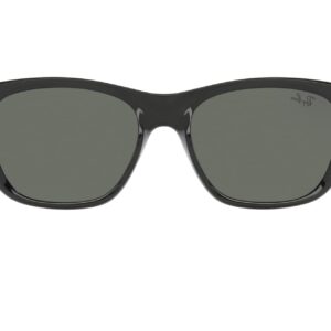 Ray-Ban Woman Sunglasses Black Frame, Green Lenses, 57MM