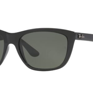 Ray-Ban Woman Sunglasses Black Frame, Green Lenses, 57MM