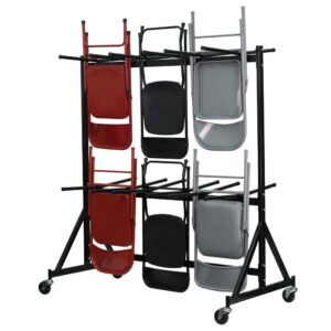 flash furniture pryor commercial hanging folding chair truck with powder coated welded steel frame