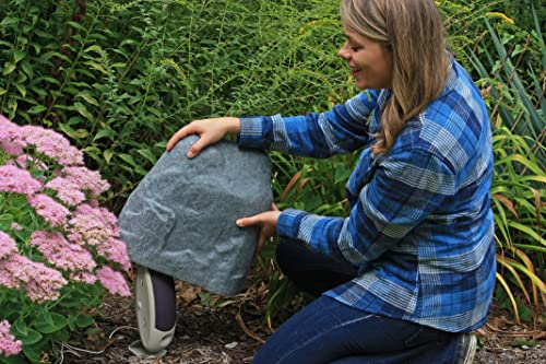 Emsco Group 2187 Landscape Rock - Natural Granite Appearance -Small -Lightweight - Easy to Install