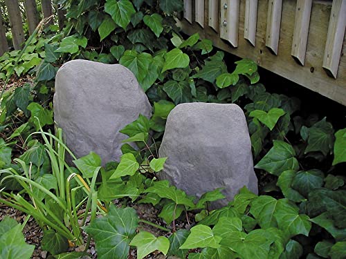 Emsco Group 2187 Landscape Rock - Natural Granite Appearance -Small -Lightweight - Easy to Install