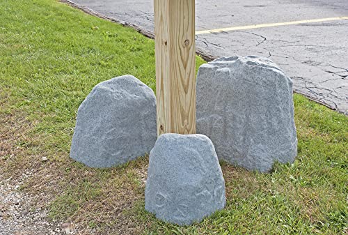 Emsco Group 2187 Landscape Rock - Natural Granite Appearance -Small -Lightweight - Easy to Install