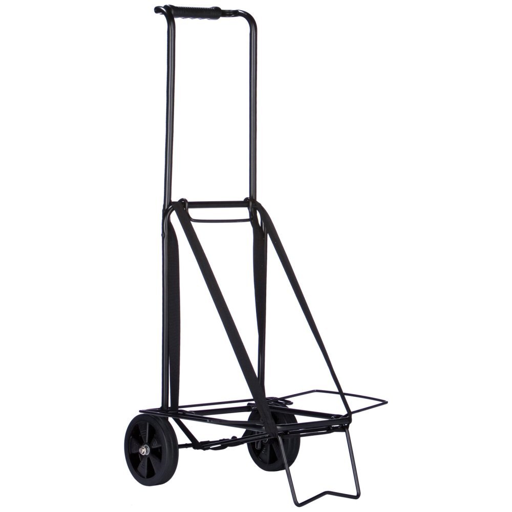 NORRIS PRODUCTS Model 230 Durable Steel 155 lbs Capacity Folding Transportation Hand Cart w/Telescopic Handle, Expanding Platform Deck