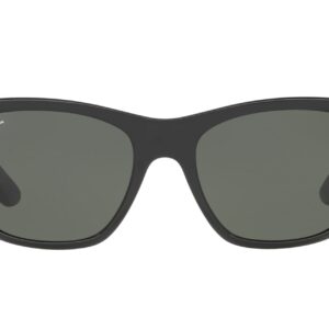 Ray-Ban Woman Sunglasses Black Frame, Green Lenses, 57MM