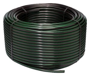 rain bird t63-500s drip irrigation 1/2" (0.634" od) blank distribution tubing, 500' roll, black