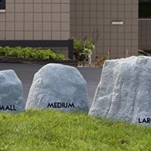 Emsco Group 2187 Landscape Rock - Natural Granite Appearance -Small -Lightweight - Easy to Install