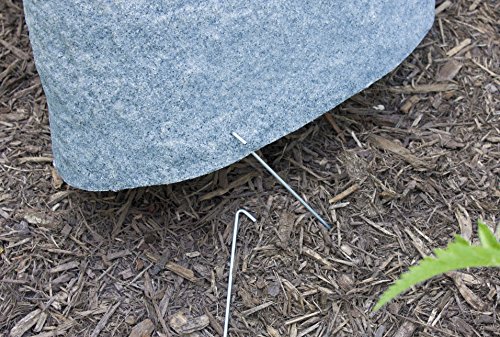 Emsco Group 2187 Landscape Rock - Natural Granite Appearance -Small -Lightweight - Easy to Install