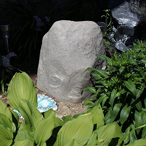 Emsco Group 2187 Landscape Rock - Natural Granite Appearance -Small -Lightweight - Easy to Install