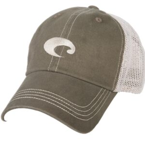 Costa Del Mar Trucker Hat, Moss + Stone, One Size US