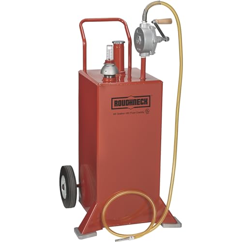 Roughneck UL Listed Gas Caddy - 30-Gallon, Steel