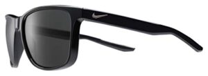 nike ev1122-001 endeavor sunglasses black frame color, grey lens tint