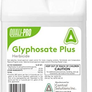 Glyphosate 4 + Plus Herbicide - 41% Glyphosate with Surfactant - 2.5 Gallon Credit 41 Extra