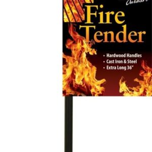 Campfire Fire Place Tender Poker, Extra Long 36-inch