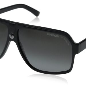 Carrera unisex adult Ca33/S Sunglasses, Black Frame/Gray Gradient Lens, 62 mm US