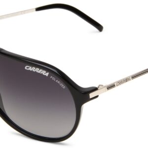 Carrera HOT/S Pilot Sunglasses, Black Palladium/Grey Polarized, 62 mm