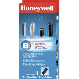 Honeywell HRF-B1 Air Purifier Filter, 1-Pack – Airborne Allergen Air Filter Targets Dust, Wildfire/Smoke, Odors and VOCs