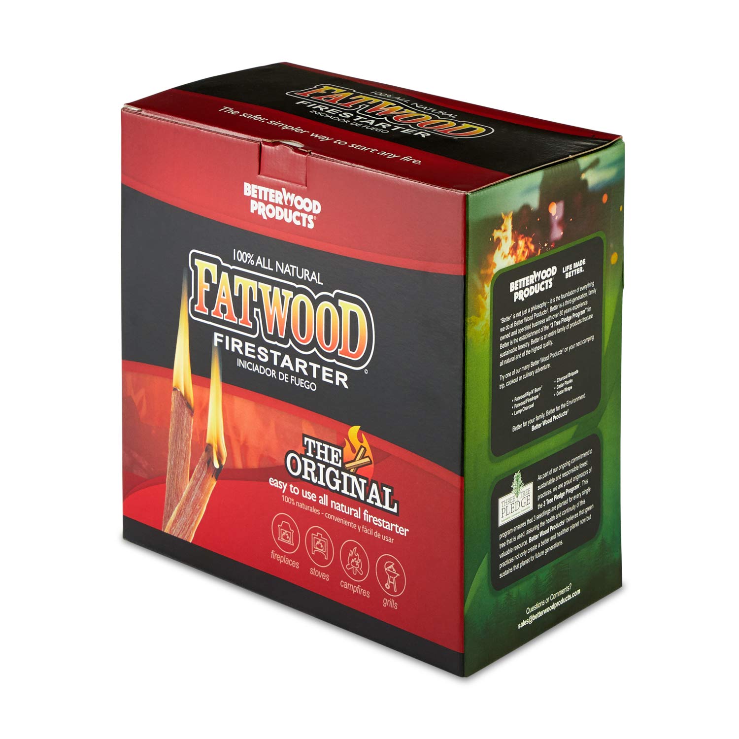 Fatwood Firestarter Box, 5-Pounds